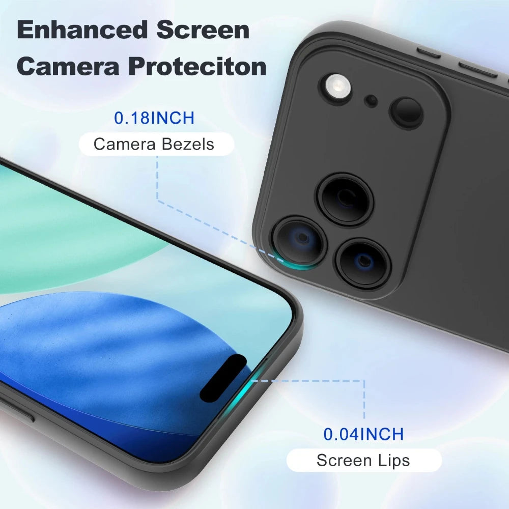 Telefoncover til Apple iPhone 17 Pro Max Firkantet Design – Belleza-dk